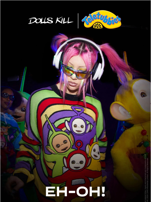 Dolls Kill: Teletubbies is SELLING FAST! | Milled