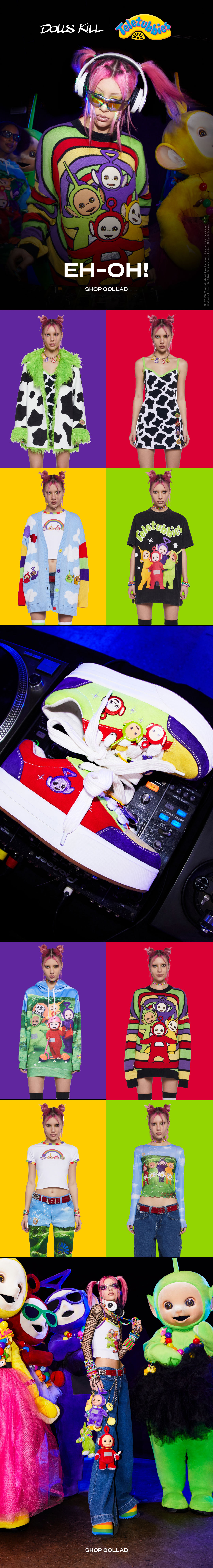 Dolls Kill: Teletubbies is SELLING FAST! | Milled