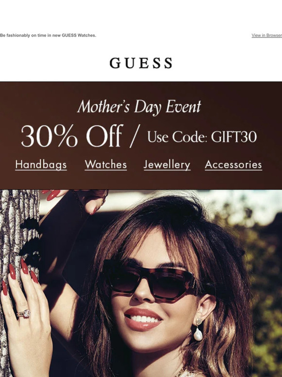 GUESS?: Radiant. Luxurious. Iconic. | Milled