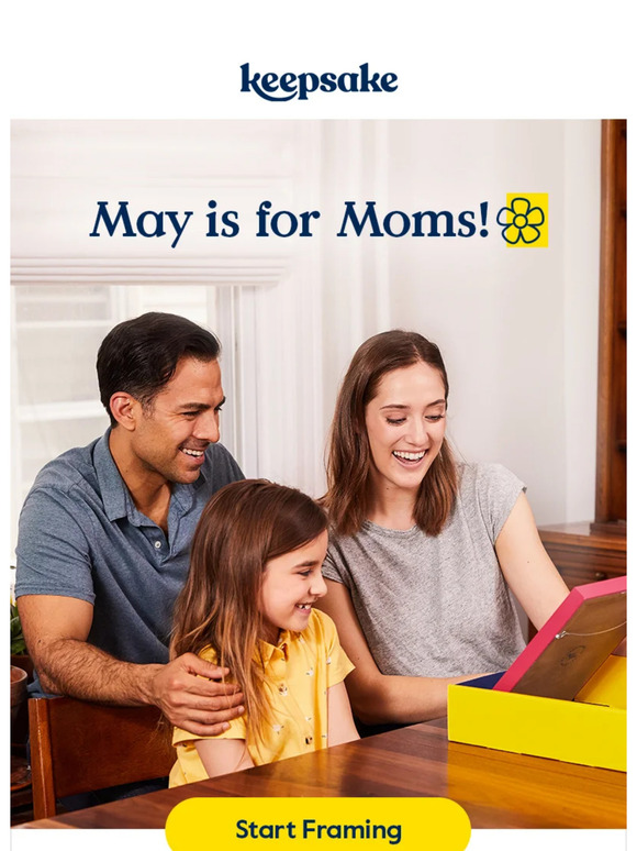 Keepsake Frames: May is for Moms! | Milled