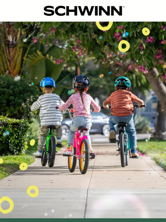 Schwinn: Make May their Milestone Month for Learning to Ride! | Milled