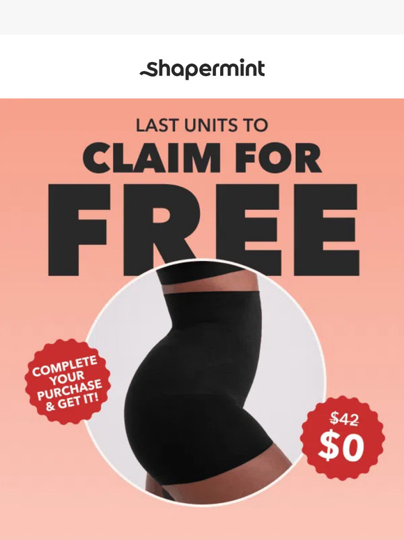 Shapermint: Your EXTRA Free Boyshort is expiring... | Milled