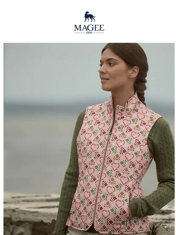 Magee: Relaxed dressing with the Lizzie gilet | Milled