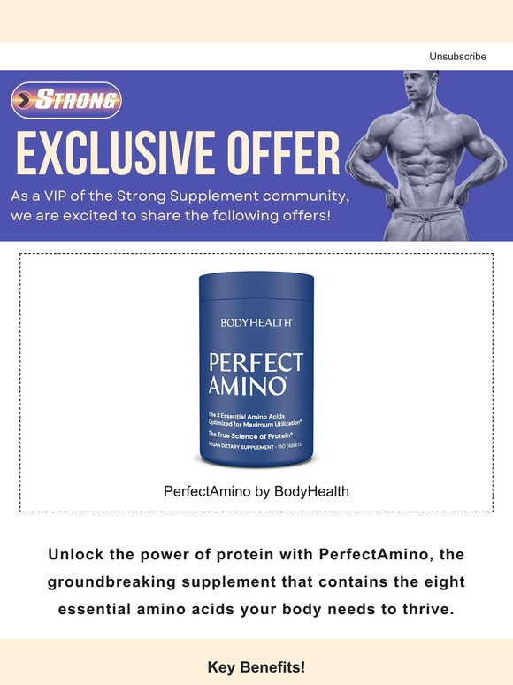 Strong Supplements: PERFECTA-mundo Protein 💥🏋️ | Milled