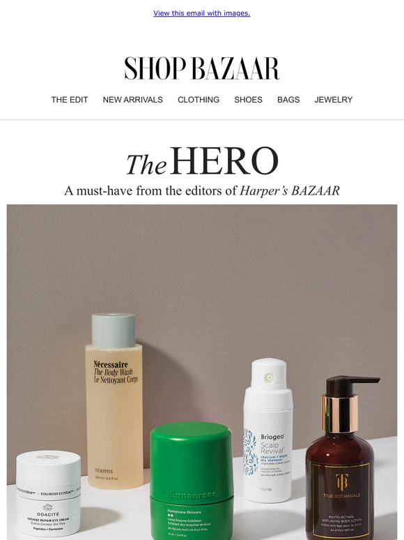 Harper's Bazaar: The Hero: Our Exclusive Green Beauty Box With The ...