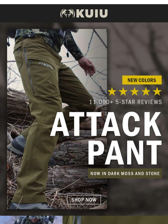 KUIU: Attack Pant: Now Available In New Colors | Milled
