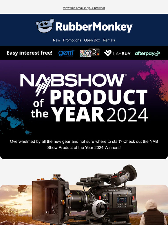 Rubber Monkey: NAB Product of the Year 2024 Winners | Milled