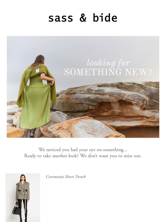 Sass & Bide: Had Your Eye On Something New? | Milled