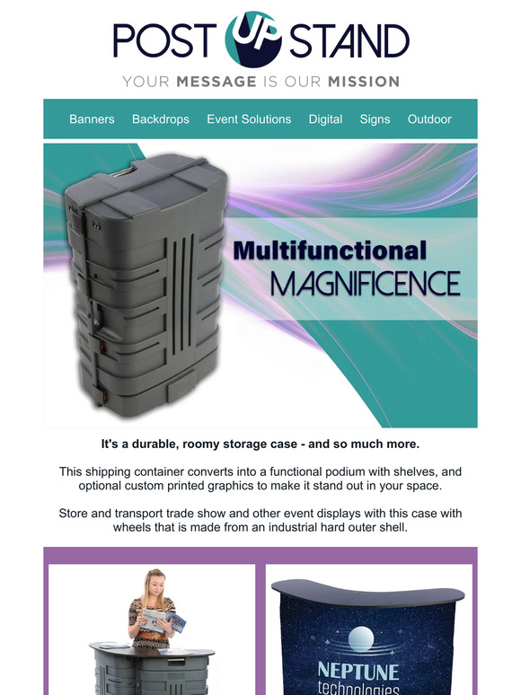 Post Up Stand: Meet the Case That Does More | Milled