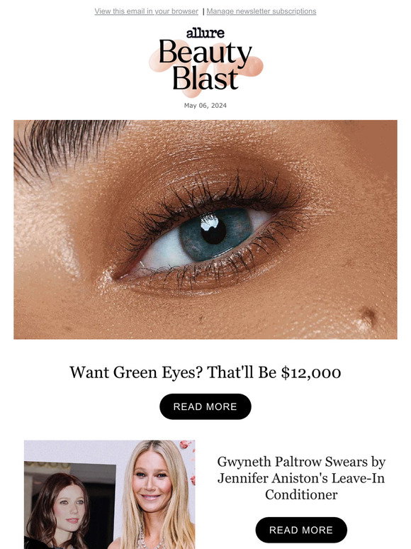 Allure: Want Green Eyes? That'll Be $12,000 | Milled