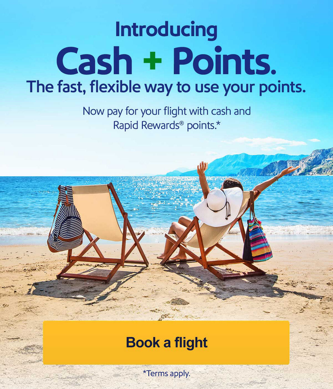 Southwest: Introducing Cash + Points, the fast, flexible way to use ...
