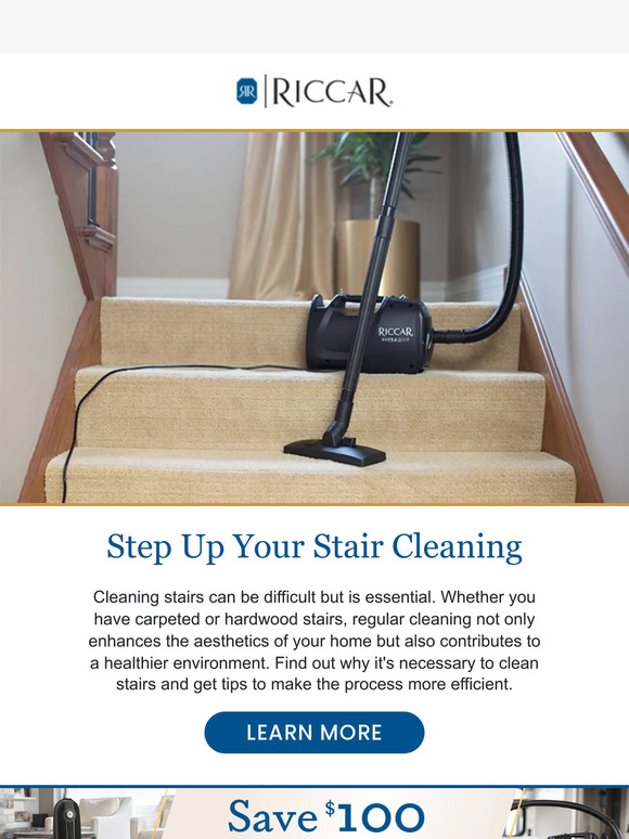 Riccar: Step Up Your Stair Cleaning | Milled