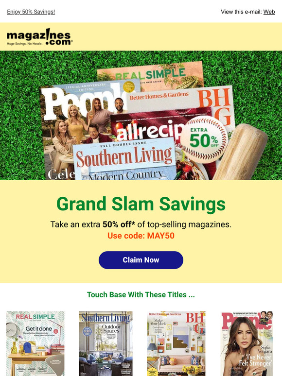 Magazine: (Congratulations!) You've Unlocked Big Savings! | Milled