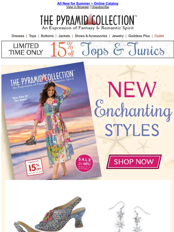 Pyramid Collection: Dozens of Great New Items in Our Summer Catalog ...