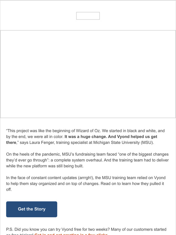 Vyond: Michigan State on “building the plane as you’re flying it” 😳 ...