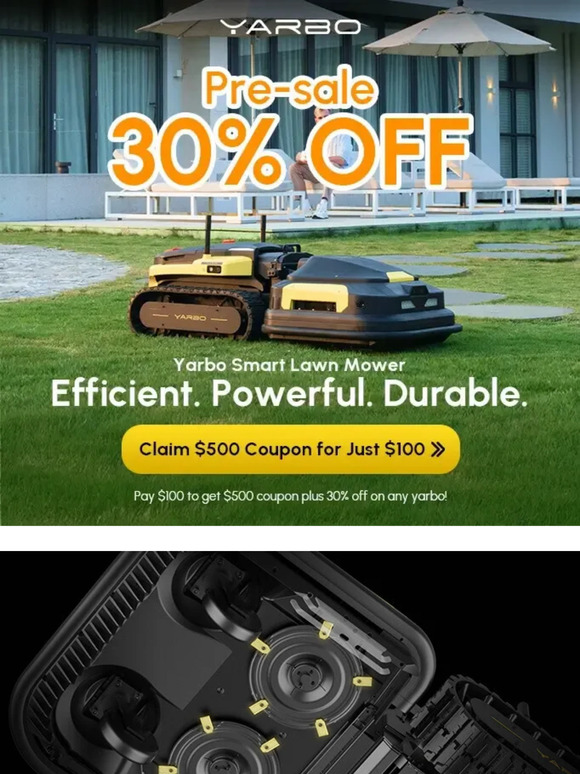 Yarbo: Robotic All-Terrain Mower | Milled