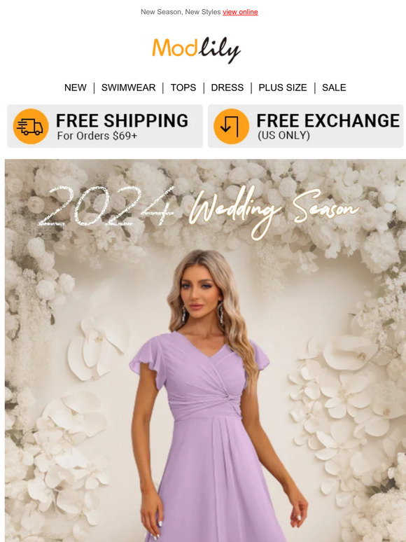 Modlily: 💖Unveiling the Perfect Wedding Season Collection | Milled