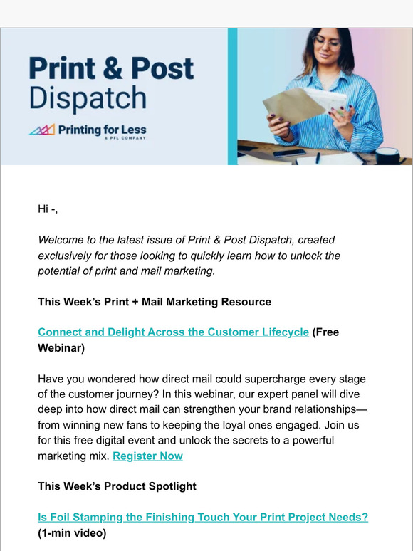 Printing For Less: Webinar seats limited – don’t miss this expert ...