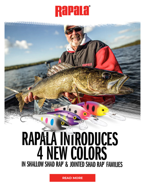 Rapala: Rapala Introduces Four New Colors in its Proven Shallow Shad ...