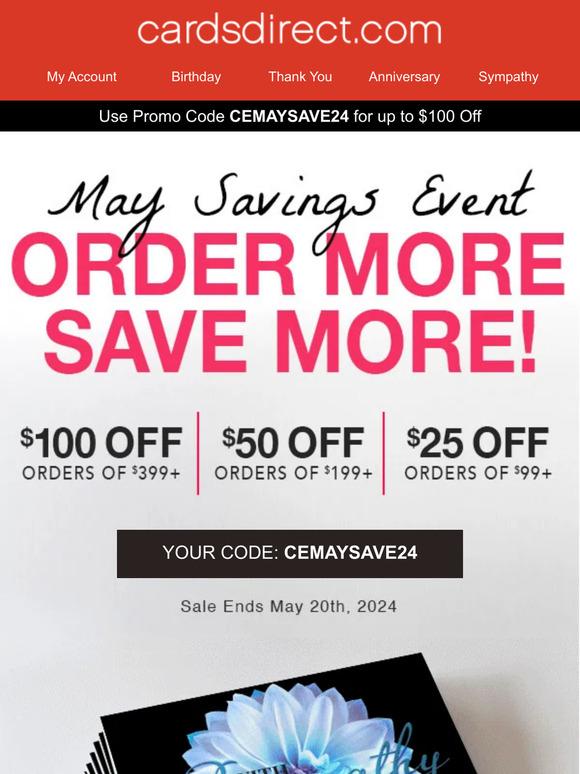 CardsDirect: You're Invited! Join us for an "EPIC" savings event ...