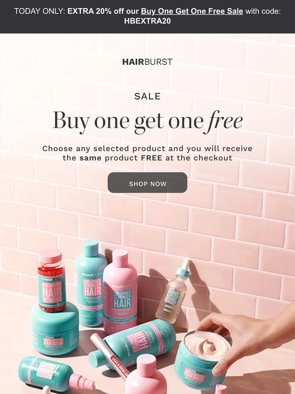 Hairburst: EXTRA 20% off BOGOF Sale 💌 | Milled
