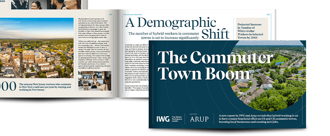 Spaces: How does hybrid working benefit commuter town economies? | Milled