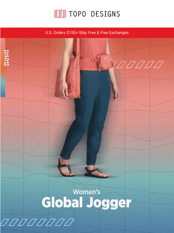 Topo Designs: Introducing: The Global Jogger | Milled