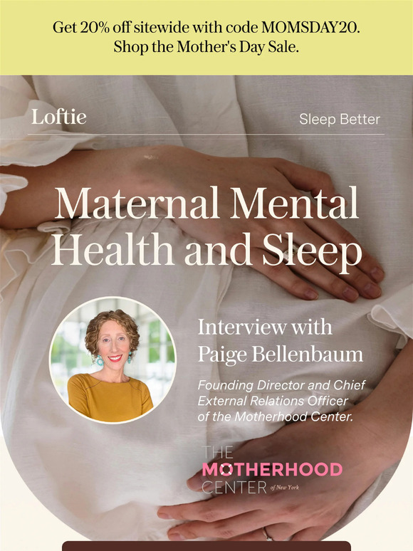Loftie, Inc.: Maternal Mental Health and Sleep | Milled