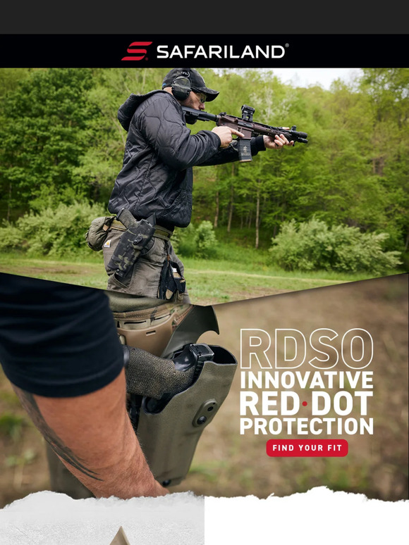 Safariland: RDSO > Innovative Red Dot Protection | Milled