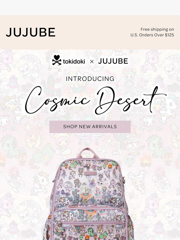 Ju-Ju-Be: Cosmic Countdown: NEW tokidoki x JuJuBe Has Landed | Milled