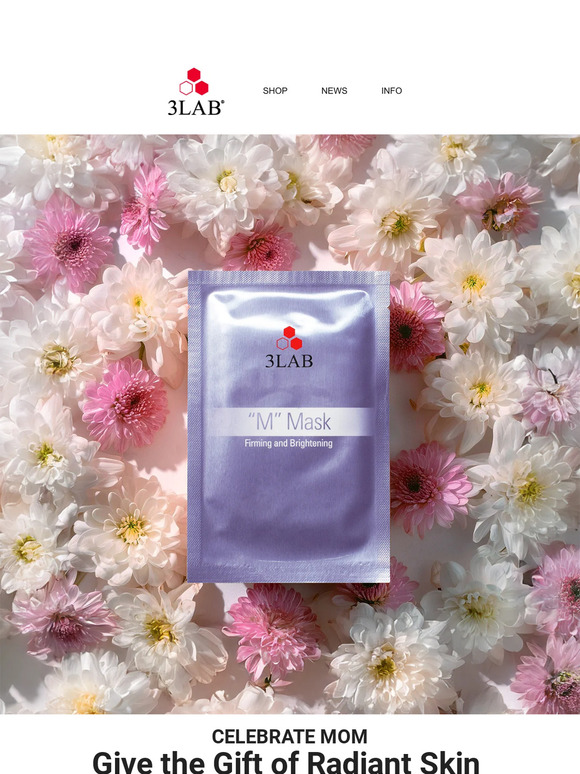 3LAB: Mother's Day Special: Complimentary "M" Mask! | Milled