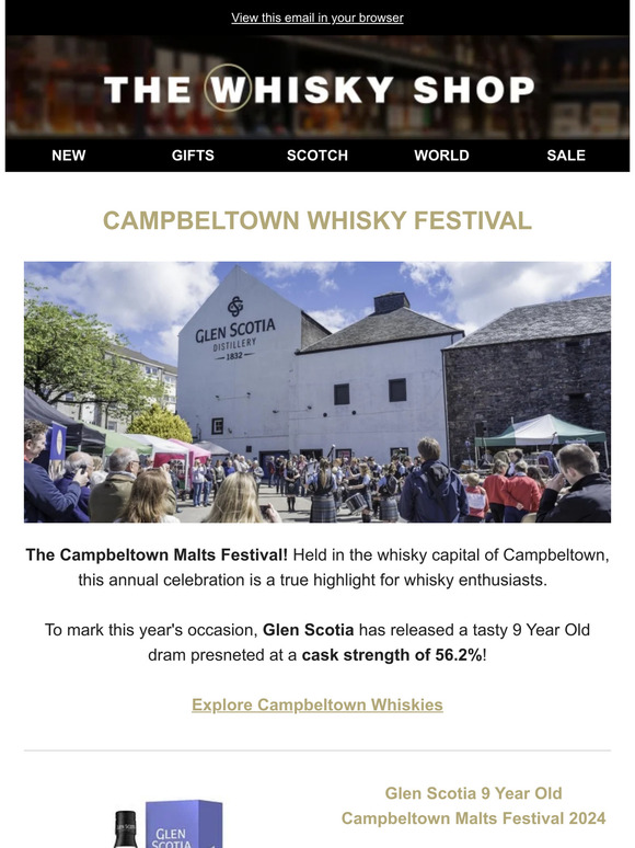 The Whisky Shop: Glen Scotia Campbeltown Malts Festival Release!!🔥 | Milled
