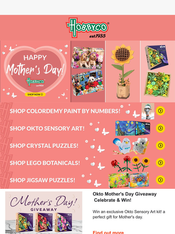 Hobbyco: Special savings for Mother's Day 🌷 | Milled