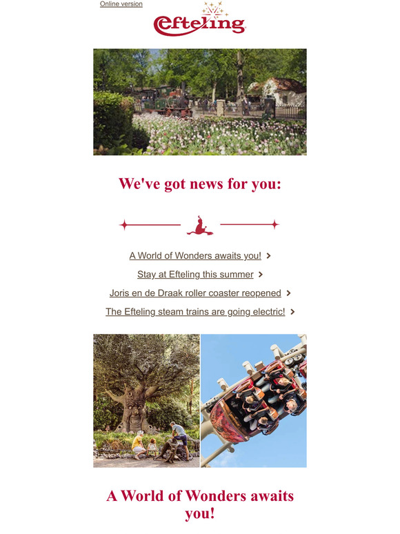 Efteling.com: Joris en de Draak double-track roller coaster reopened ...