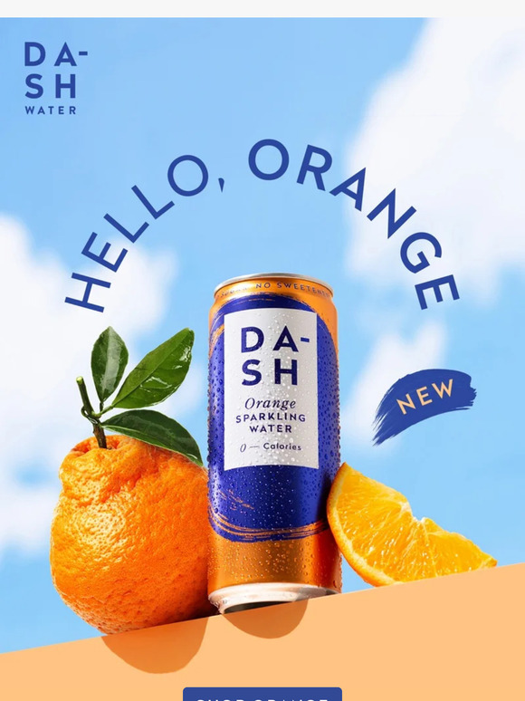 Dash Water: Introducing... our NEW citrus sensation | Milled