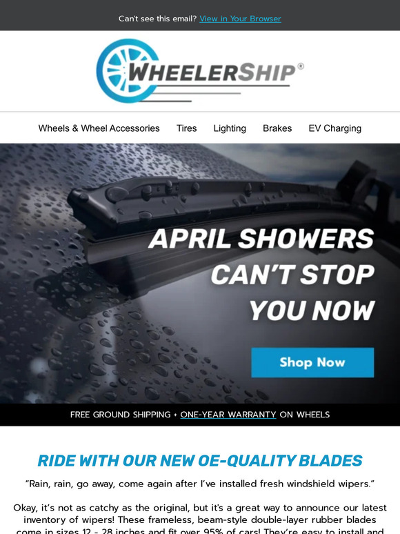 WheelerShip: Is Your Car Rainy-Day Ready? | Milled