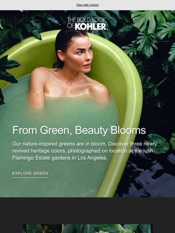 Kohler: Our Nature-Inspired Greens Are Blooming at Flamingo Estate | Milled