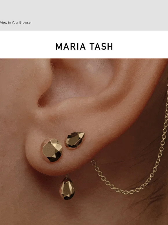MARIA TASH: Diamonds Reimagined in Gold | Milled