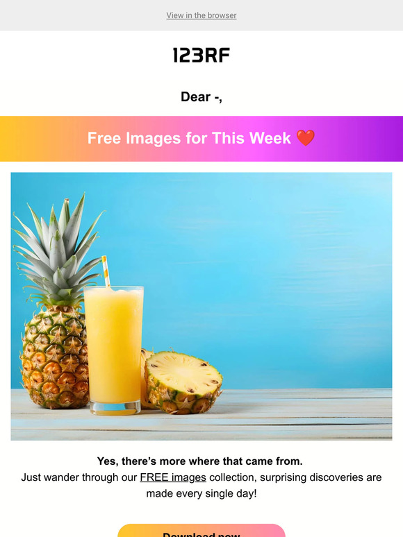 123RF: ⬇️ Download free images of the week. | Milled