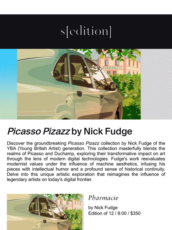 Sedition: Explore the Edges of Art & Machine with Nick Fudge's 'Picasso ...