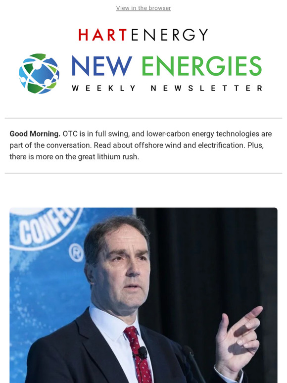 Hart Energy: New Energies: Equinor+Standard Lithium; IBAT+US Mag ...