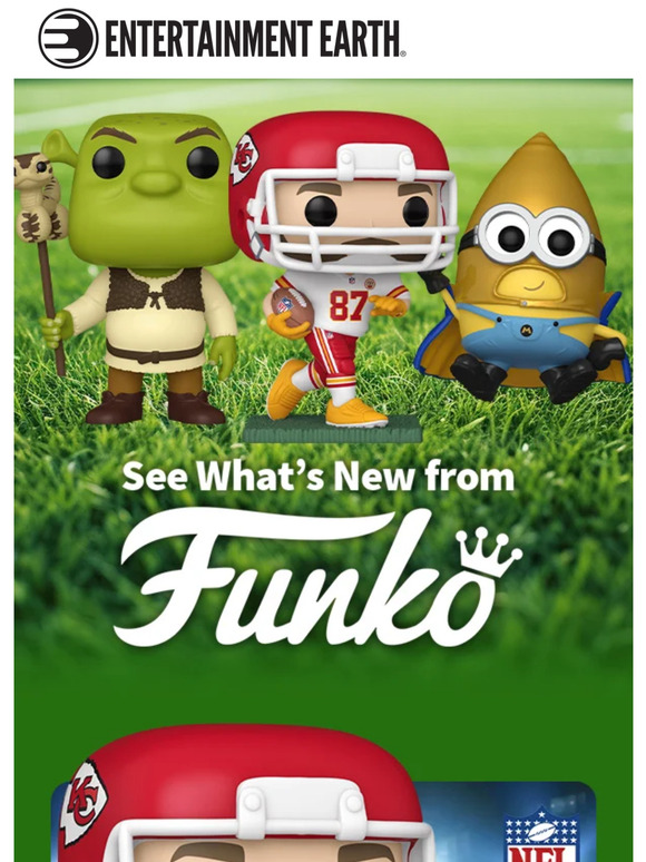 Entertainment Earth: What do Travis Kelce and Shrek have in common ...