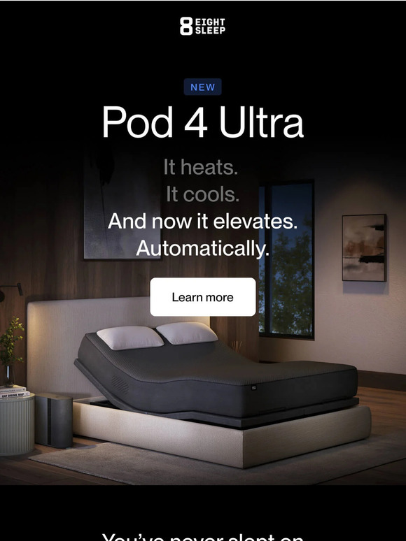 Eight Sleep: NEW: Pod 4 Ultra is here | Milled