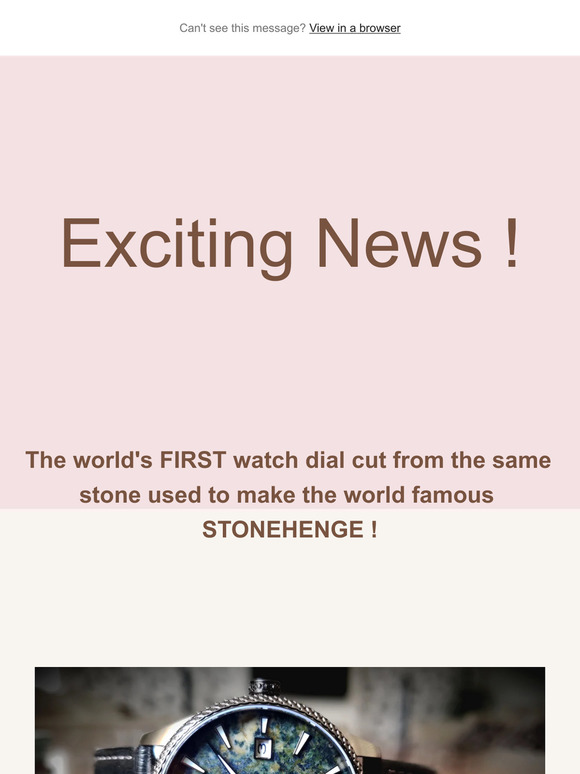 Strond: The new Strond STONEHENGE watch is coming | Milled