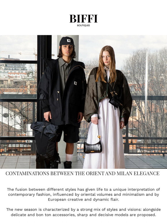 Biffi Boutique: Cover Story ⚡: the fusion between different styles in ...