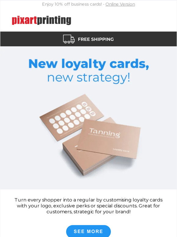 Pixartprinting: Perfect your strategy with customised loyalty cards ...