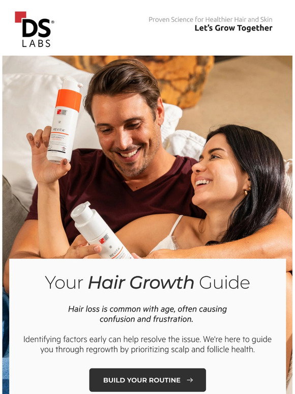 DS Laboratories: Hair Growth 101: The Ultimate Routine | Milled