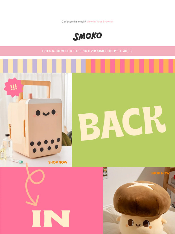 Smoko (US): PSA: Pearl Boba Tea Fridge is BACK 🤩 | Milled