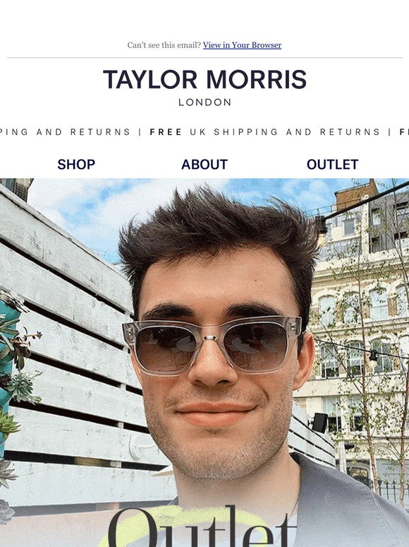 Taylor Morris Eyewear: Brand New Outlet Frames 💫 | Milled