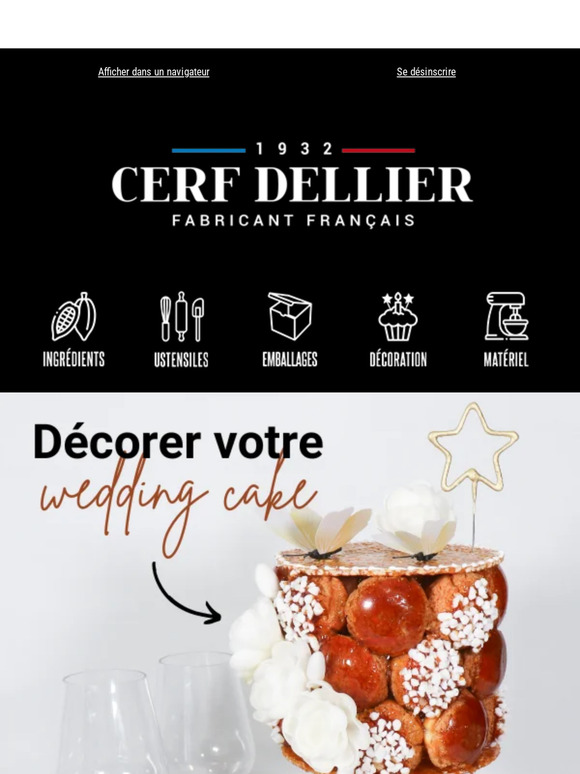 Cerf Dellier: Tout pour votre wedding cake 💍 | Milled